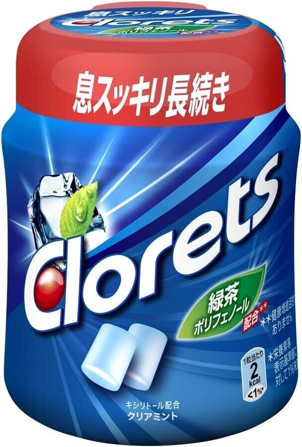 Clorets XP Gum Clear Mint flavor Bottle type 140g Mondelez from Japan ...