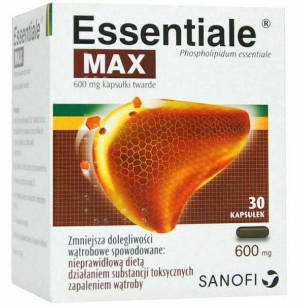 Sanofi Essentiale Max Liver Support Protection Capsule - 30 Count ...