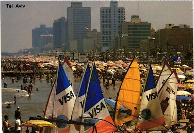 Vintage Postcard 4x6- TEL AVIV, ISRAEL | eBay
