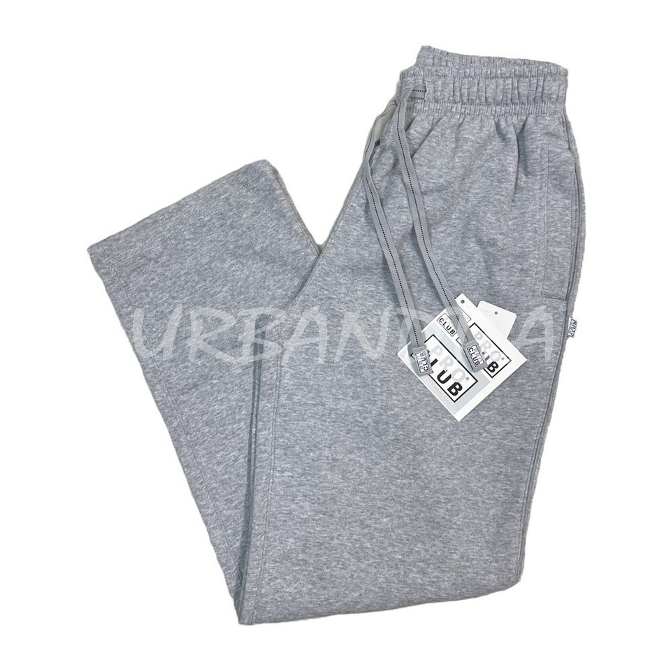 Pro Club Men's Comfort Fleece Sweatpants Open Bottom S-3XL | eBay