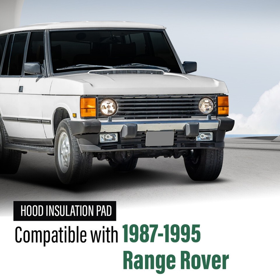 Fit For 1987-1995 Range Rover Classic Hood Insulation Pad Heat Blanket ...