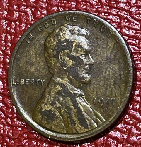 1911-D Lincoln Wheat Cent Monster Woody Improper Alloy Mix Error Eye ...