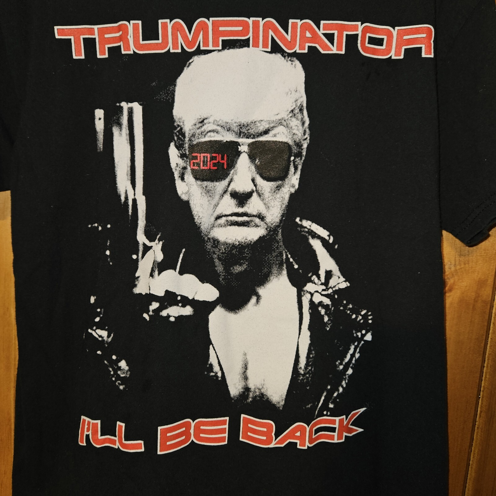 Trumpinator 2024 I'll Be Back Trump MAGA T-Shirt Dona… - Gem