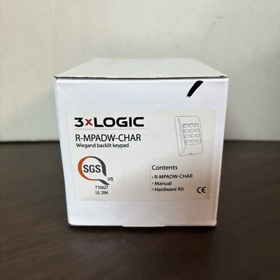3xLogic R-MPADW-CHAR Wiegand Backlit Keypad | eBay