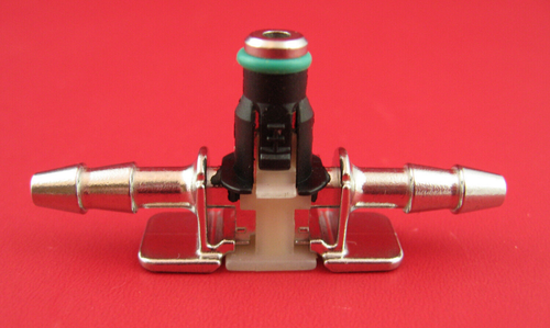 VW Volkswagen Audi TDI 2.0L Diesel METAL Fuel Injector Return Line Tee ...