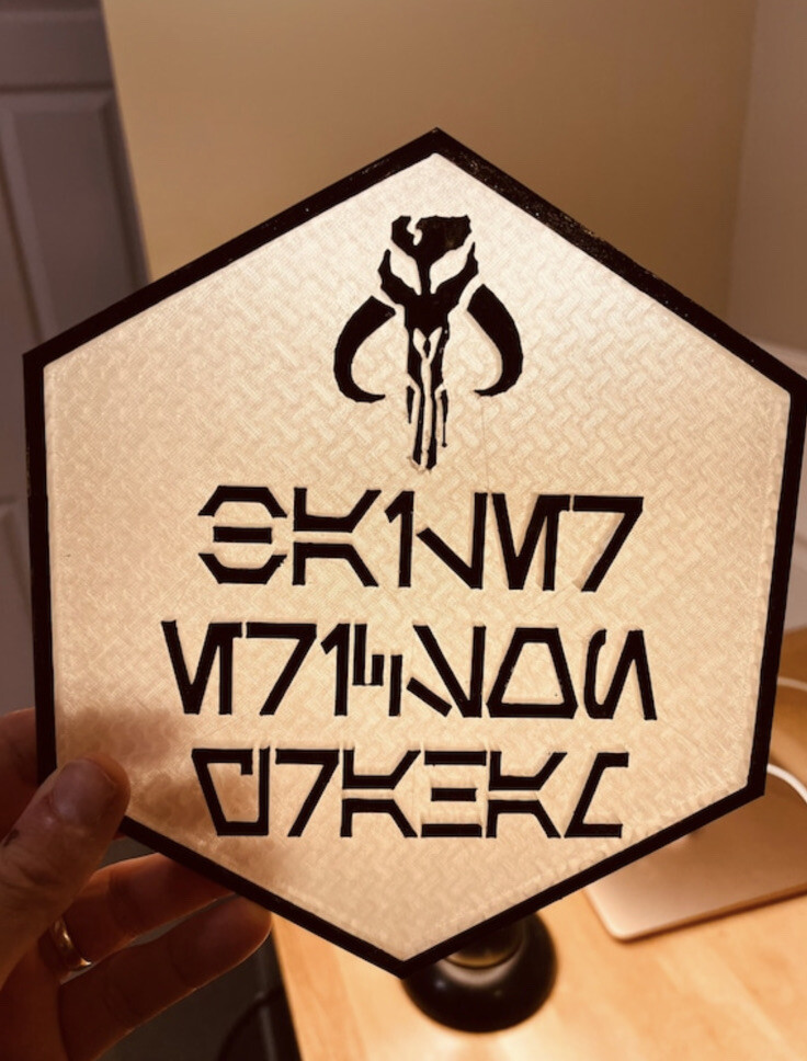 Jedi Code In Aurebesh