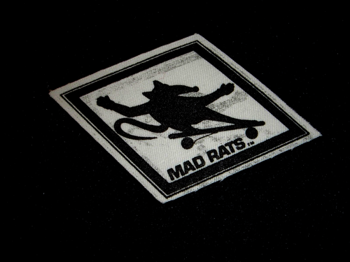 Mad Rats Skate Shorts Logo Skateboarding 1970'S Patch Vintage – Rare ...