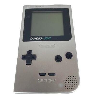 Nintendo Game Boy Light Silver Game Boy Light – Working Tested – Rare ...