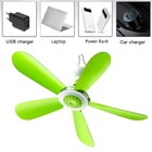 Portable Ceiling Fan USB Adjustable Portable Household Electric Hanging ...
