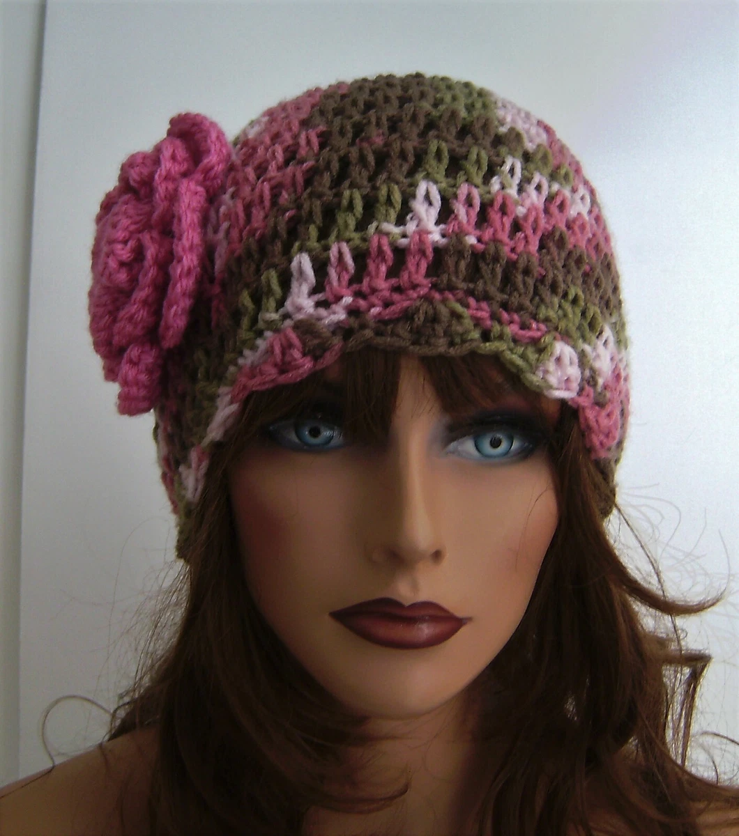 Pink Camouflage Crochet Pattern