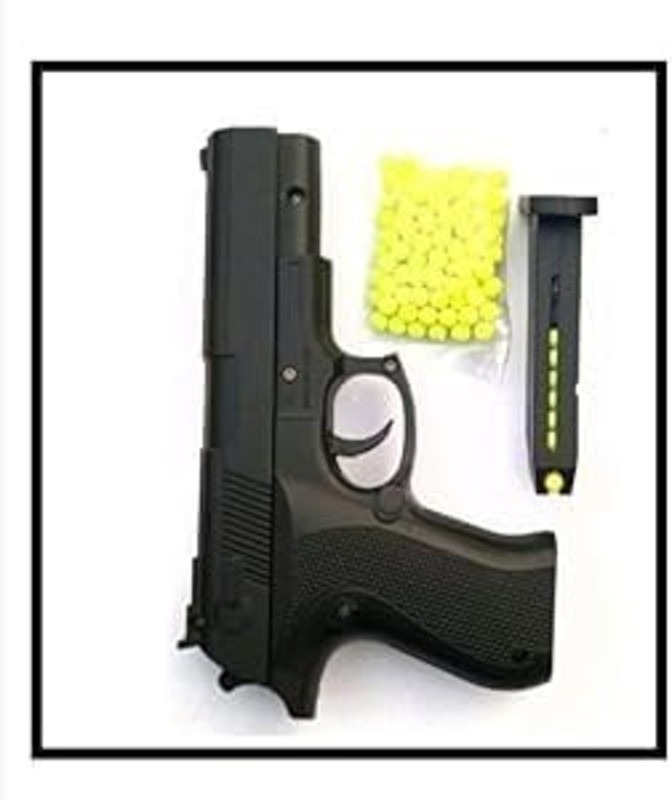 Mini Toy Air Pistol Gun for Kids with Soft BB Bullets | Safe Shooting ...