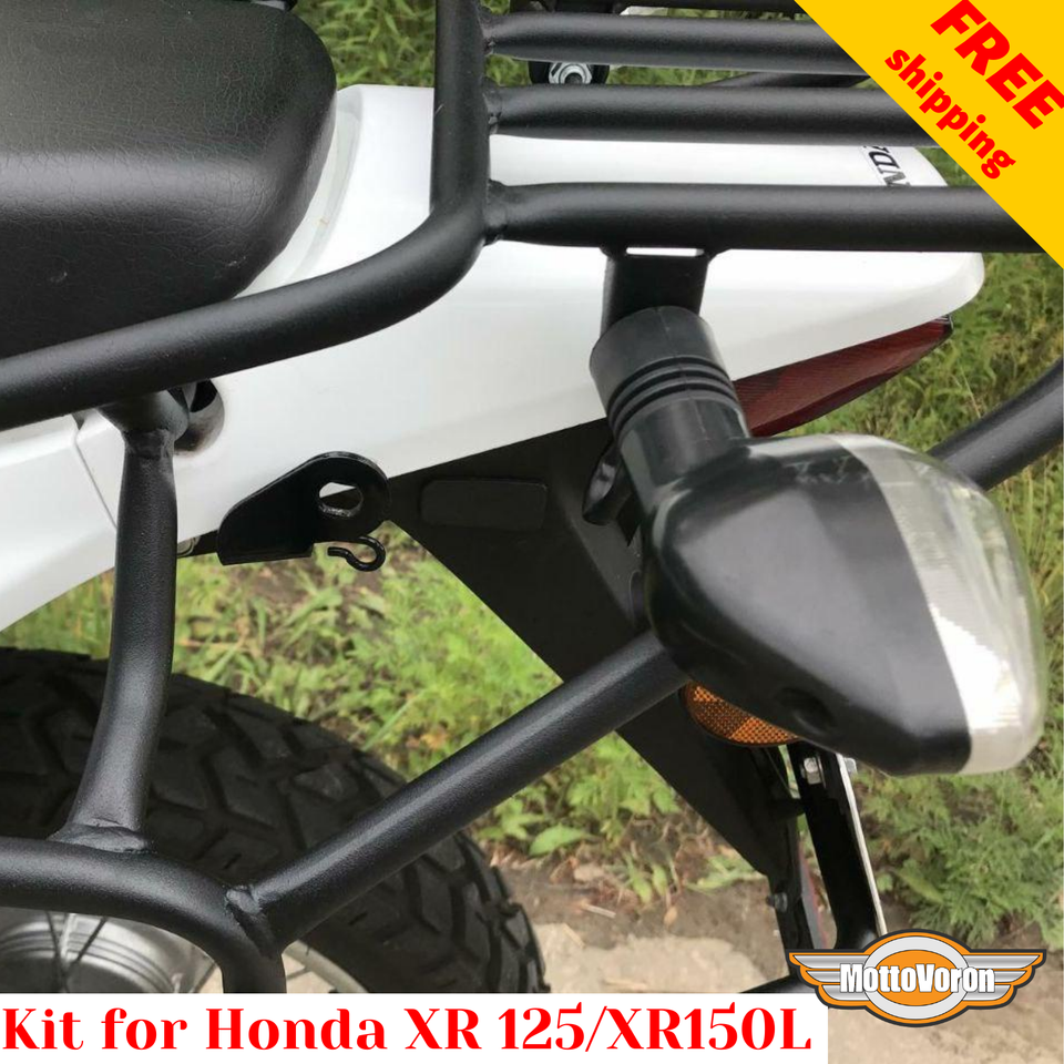 For Honda XR150L Luggage rack system XR 125 Engine guard XR125L Kit ...