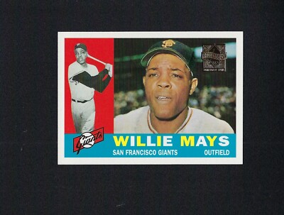 1997 Topps WILLIE MAYS #12 1960 Topps Reprint #200 Giants HOF NRMT | eBay