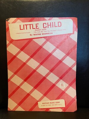 Little Child (Daddy Dear) By Wayne Shanklin 1956 | eBay