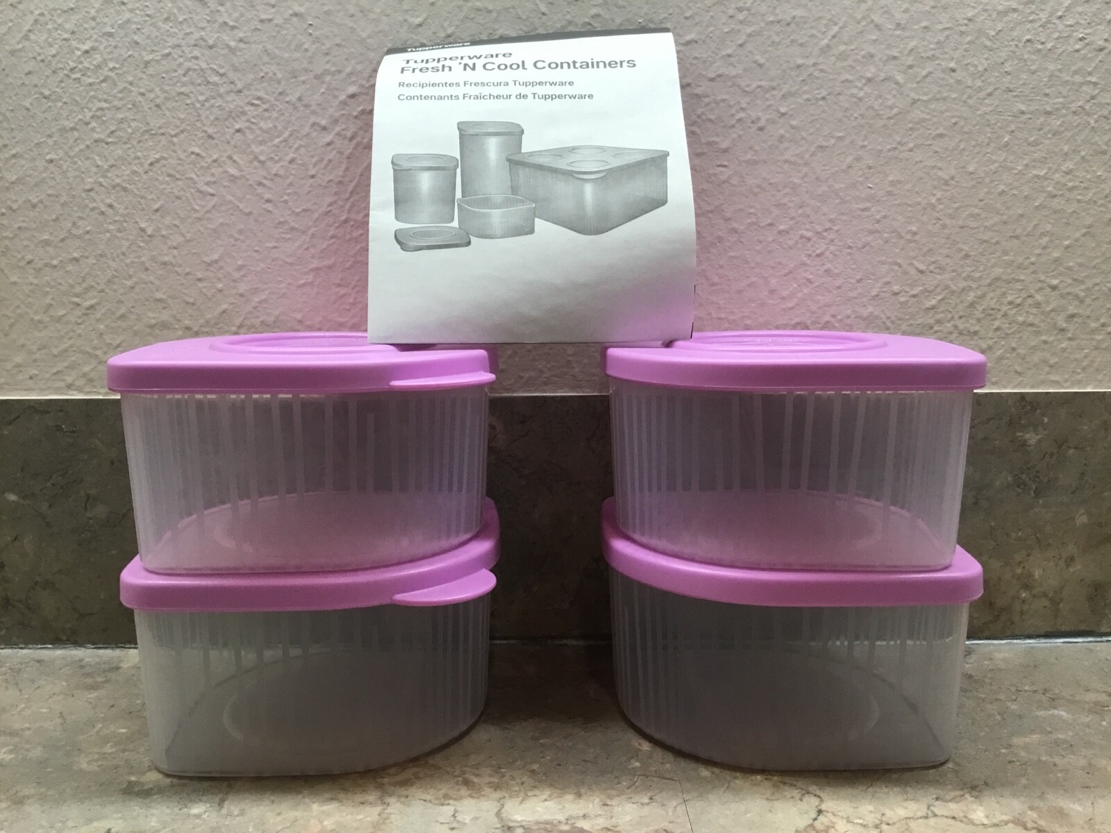 Tupperware Fresh N Cool Small Set Of 4 | eBay