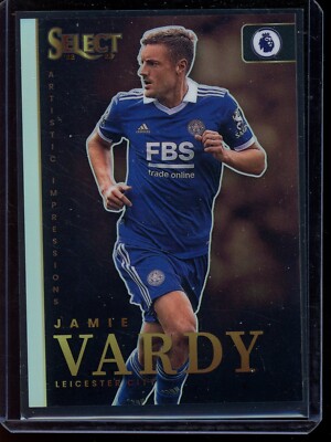 Jamie Vardy 2022-23 Panini Select EPL #4 Artistic Impressions ...