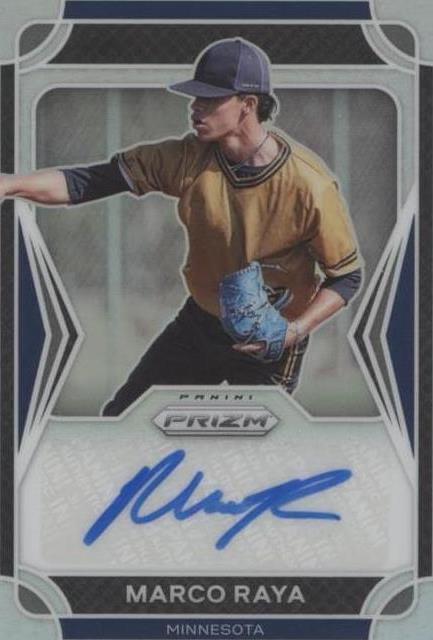 2021 Panini Prizm Draft Picks - Autographs Marco Raya #AU-MR (AU, RC ...