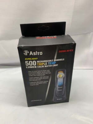 Astro Pneumatic Sunlight 500 Lumen Rechargeable Handheld Dual Temp*New ...
