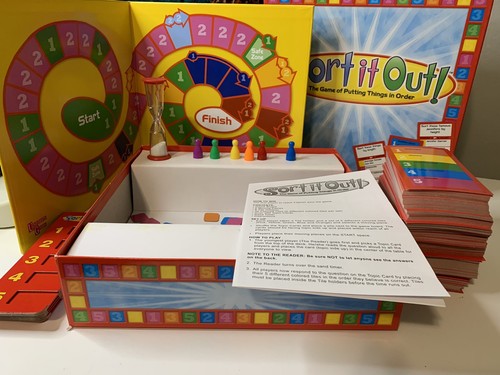 Sort It Out - Complete Board Game - University Games 2009 Family Party ...