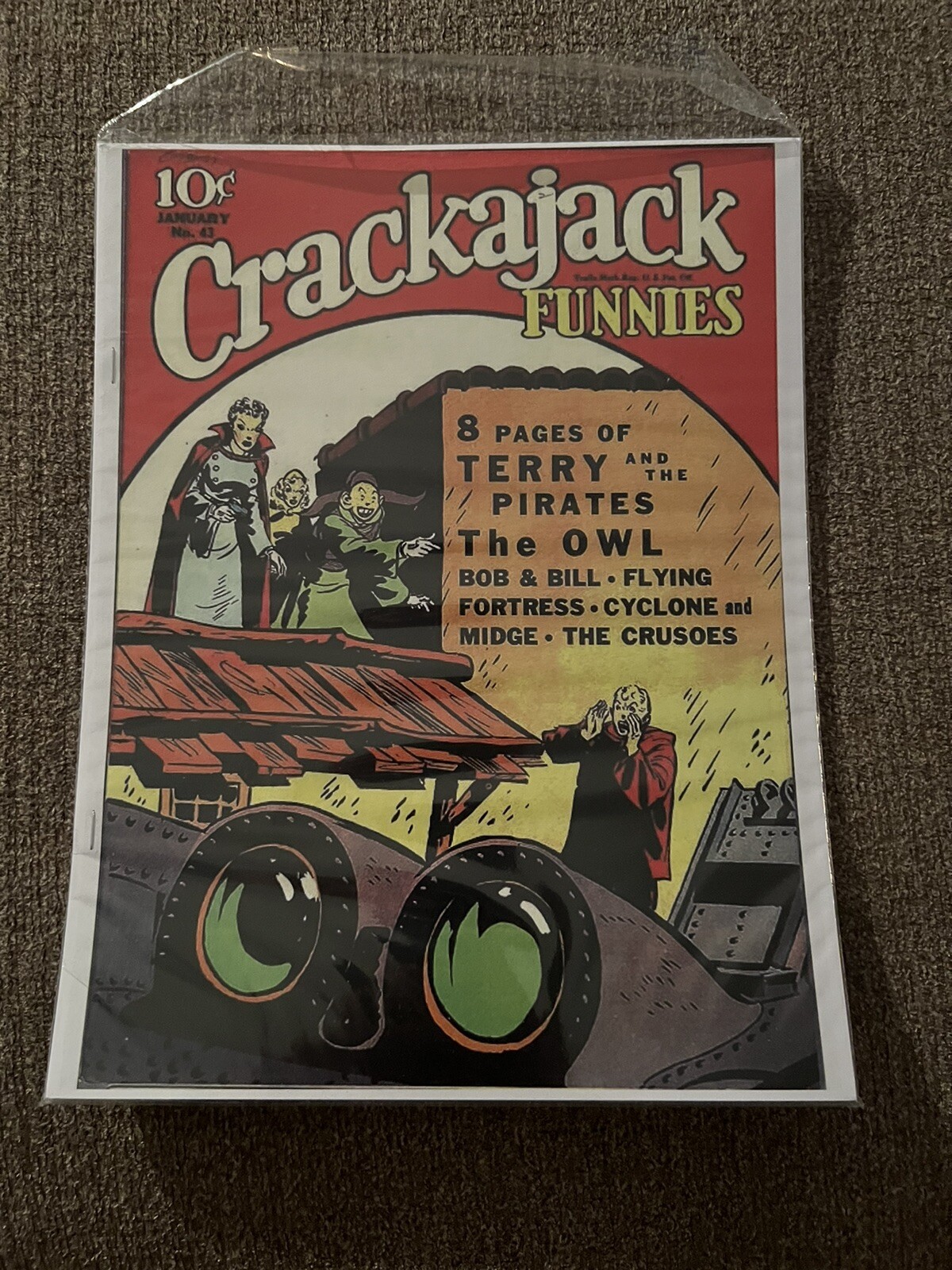 Crackajack Funnies Photocopy #43 JP | eBay