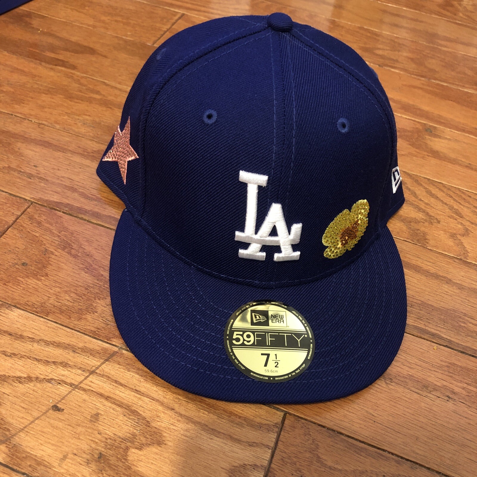 New Era Los Angeles Dodgers Crystal Icons Rhinestone 59FIFTY Fitted Hat ...