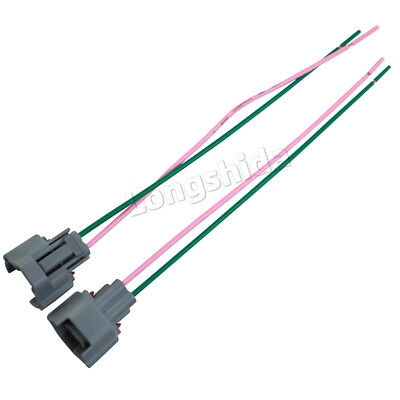 2-Pin Plug Socket for DENSO SCV Suction Control Valve Wire harness Plug ...