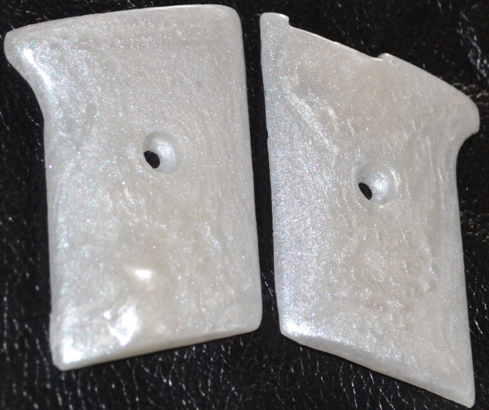 Phoenix Arms Raven 25 ACP pistol grips pearl white smooth slide safety ...