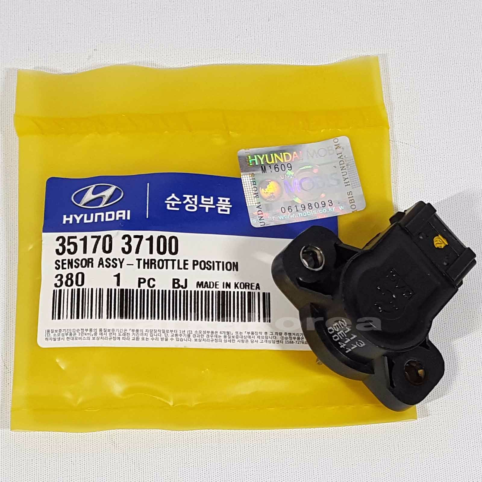 Genuine 3517037100 Throttle Position Sensor For HYUNDAI SANTA FE 2.7L ...