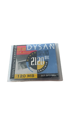 2120 QIC DYSAN DATA TAPE CARTRIDGE. 120MB | eBay