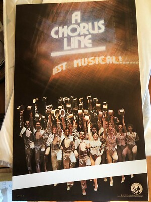 A Chorus Line theatre poster | eBay