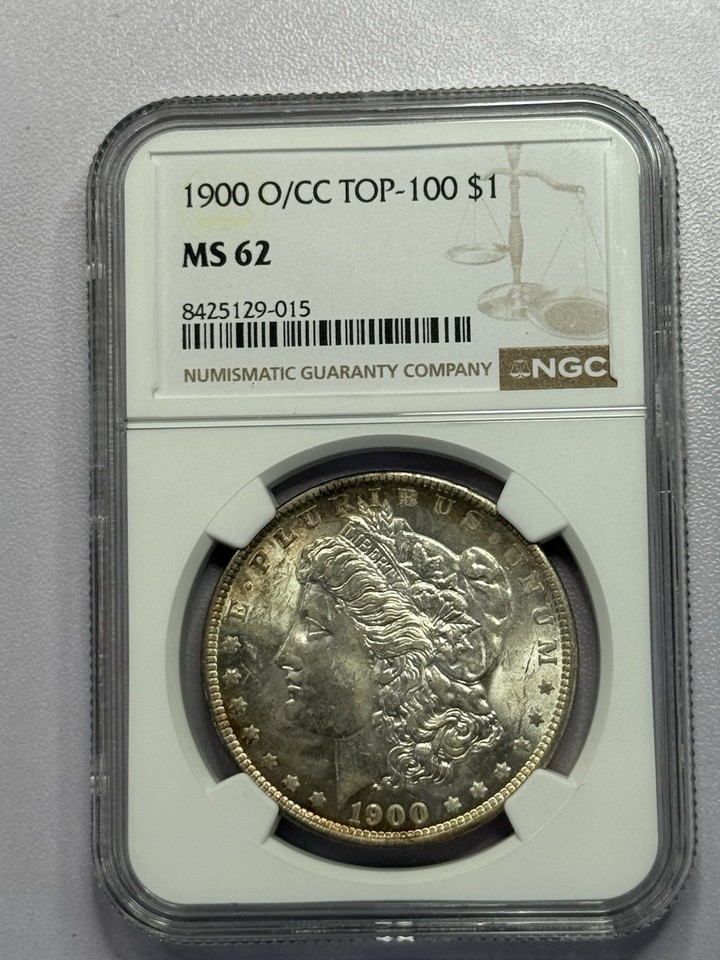 1900 O/CC Morgan Silver Dollar NGC MS62 | eBay