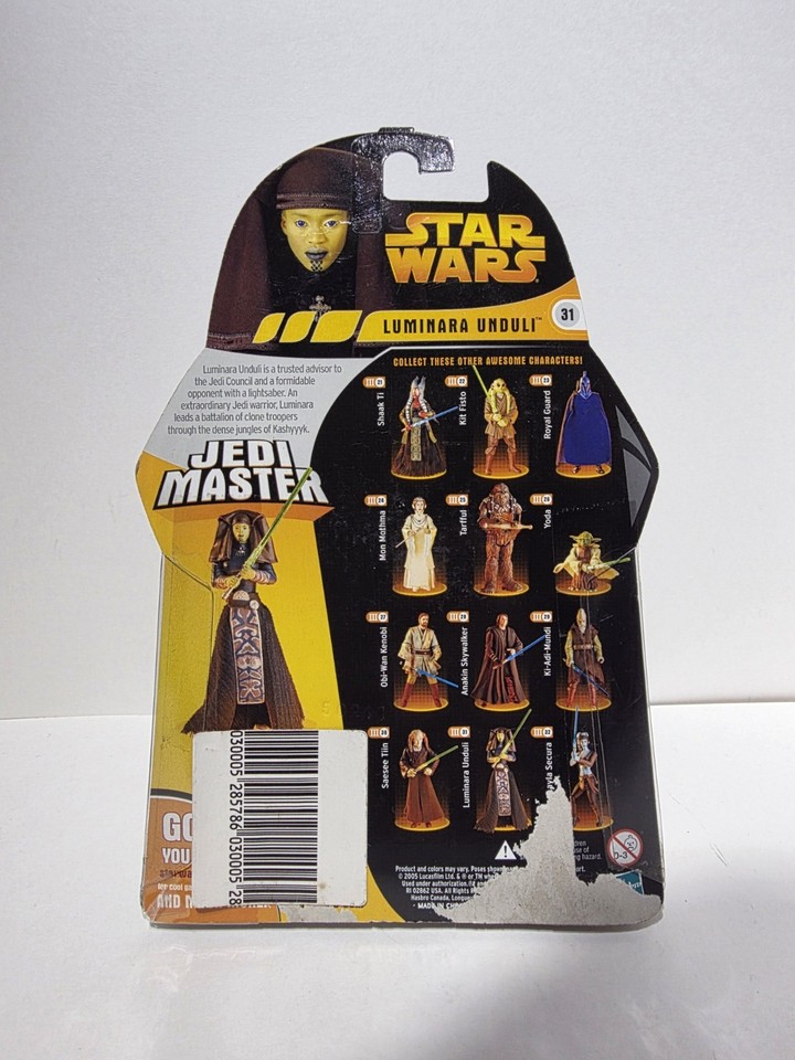 Star Wars Revenge Of The Sith Luminara Unduli Jedi Master | eBay UK