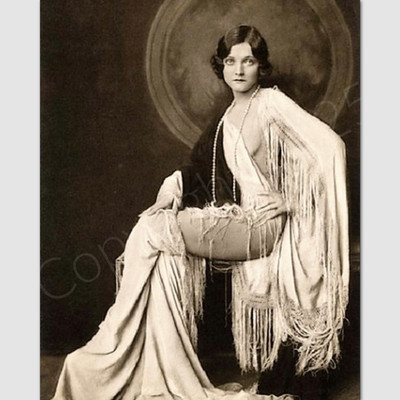 Elegant Ziegfeld Follies Girl Glamour Photo 8 by 10 Print Vintage 1920s ...