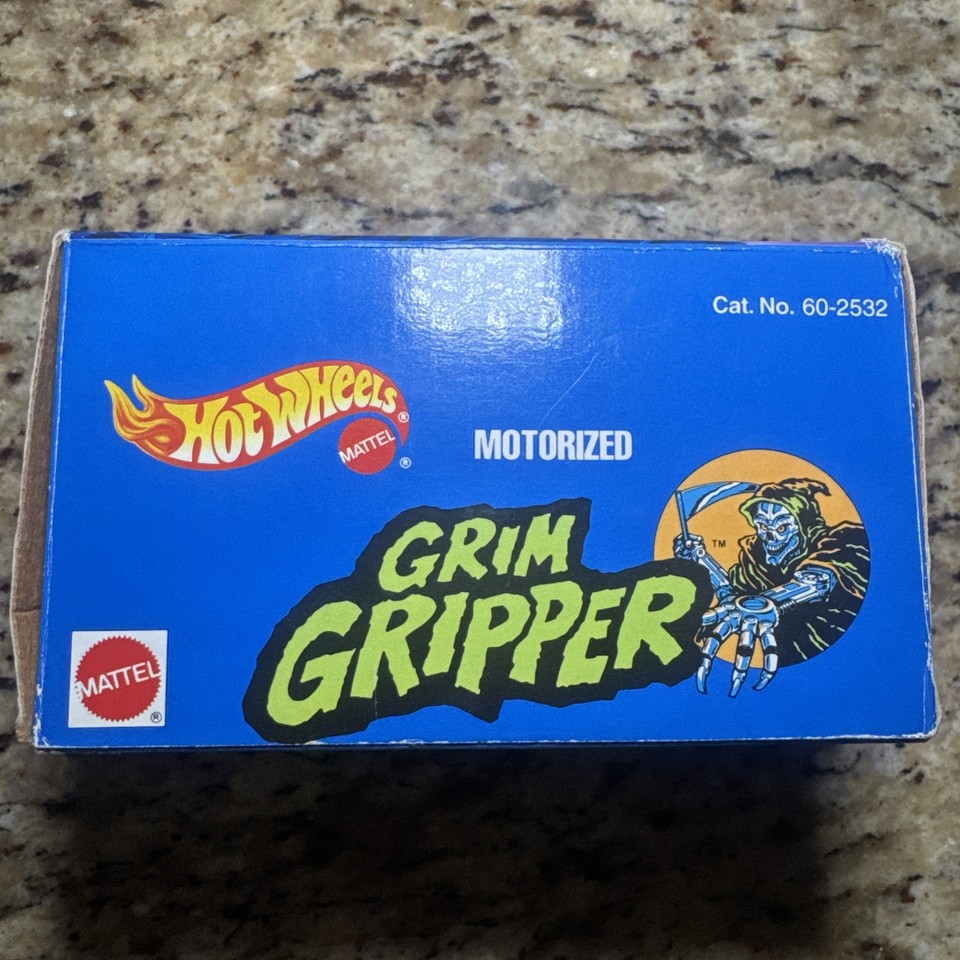 Hot Wheels Grim Gripper Mattel Radio Shack Motorized Truck Vintage RARE ...