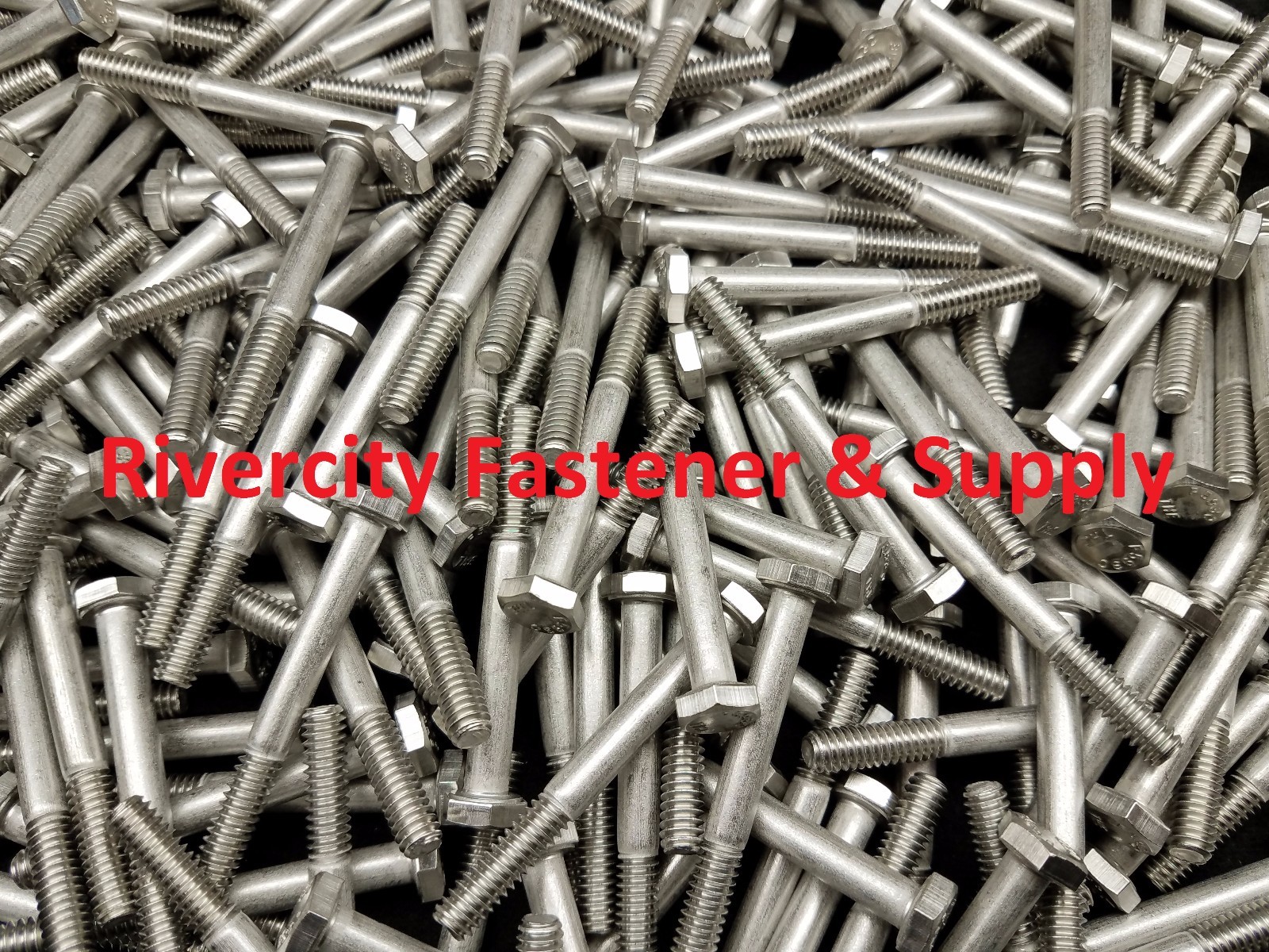(10) 1/4-20X2-1/4 Stainless Steel Hex Head Cap Screws 1/4X2-1/4 Bolts ...