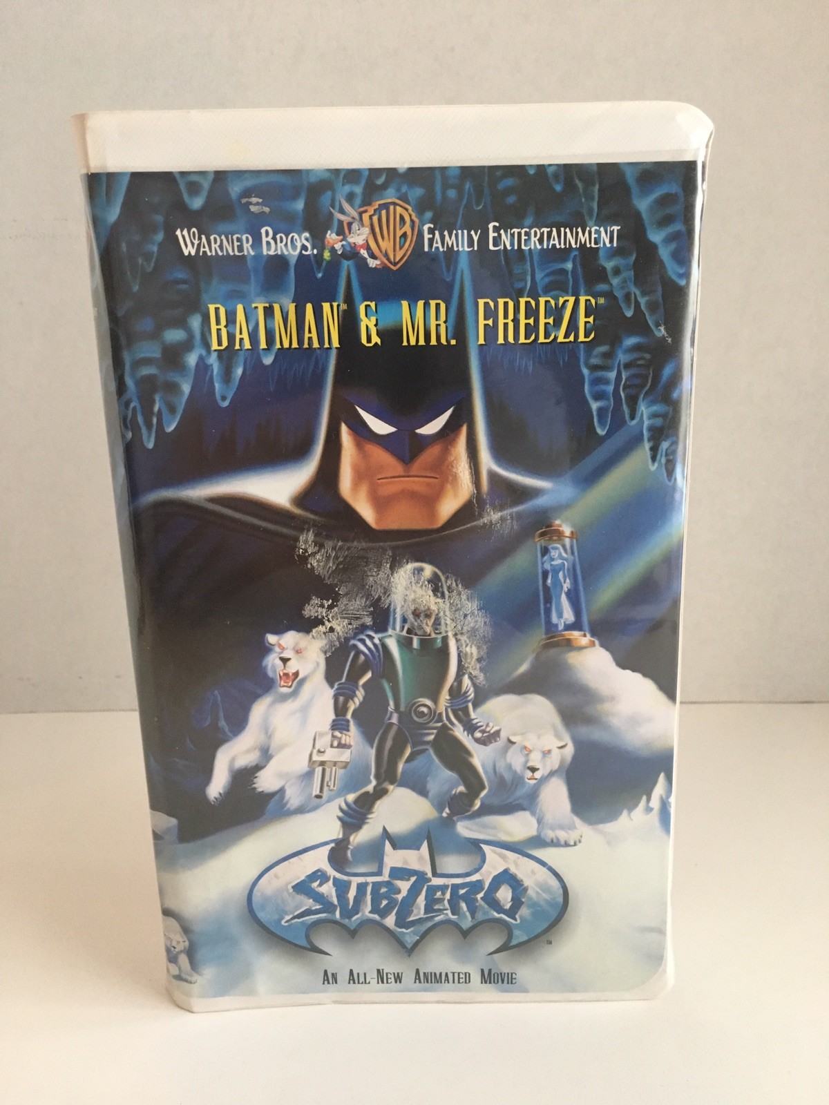 Batman & Mr. Freeze - Subzero (VHS, 1998, Clam Shell) Animated ...