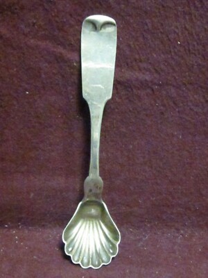 Coin Silver (.900) - Coin Silver Fiddle Back Spoon