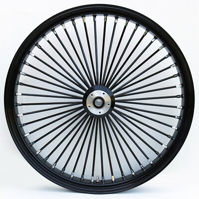 FAT SPOKE 30" MONSTER FRONT WHEEL w/ABS HARLEY ELECTRA GLIDE ROAD KING ...