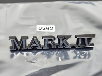 1972-1976 Lincoln Continental Mark IV Trunk Lid Emblem D2LB-6542528-AB ...