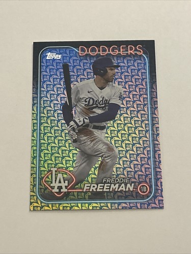 Freddie Freeman 2024 Topps Series One #102 Easter Holiday Holofoil ...