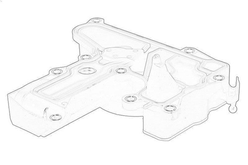 Oil Separator, crankcase ventilation OE VW 06H 103 495AL | eBay