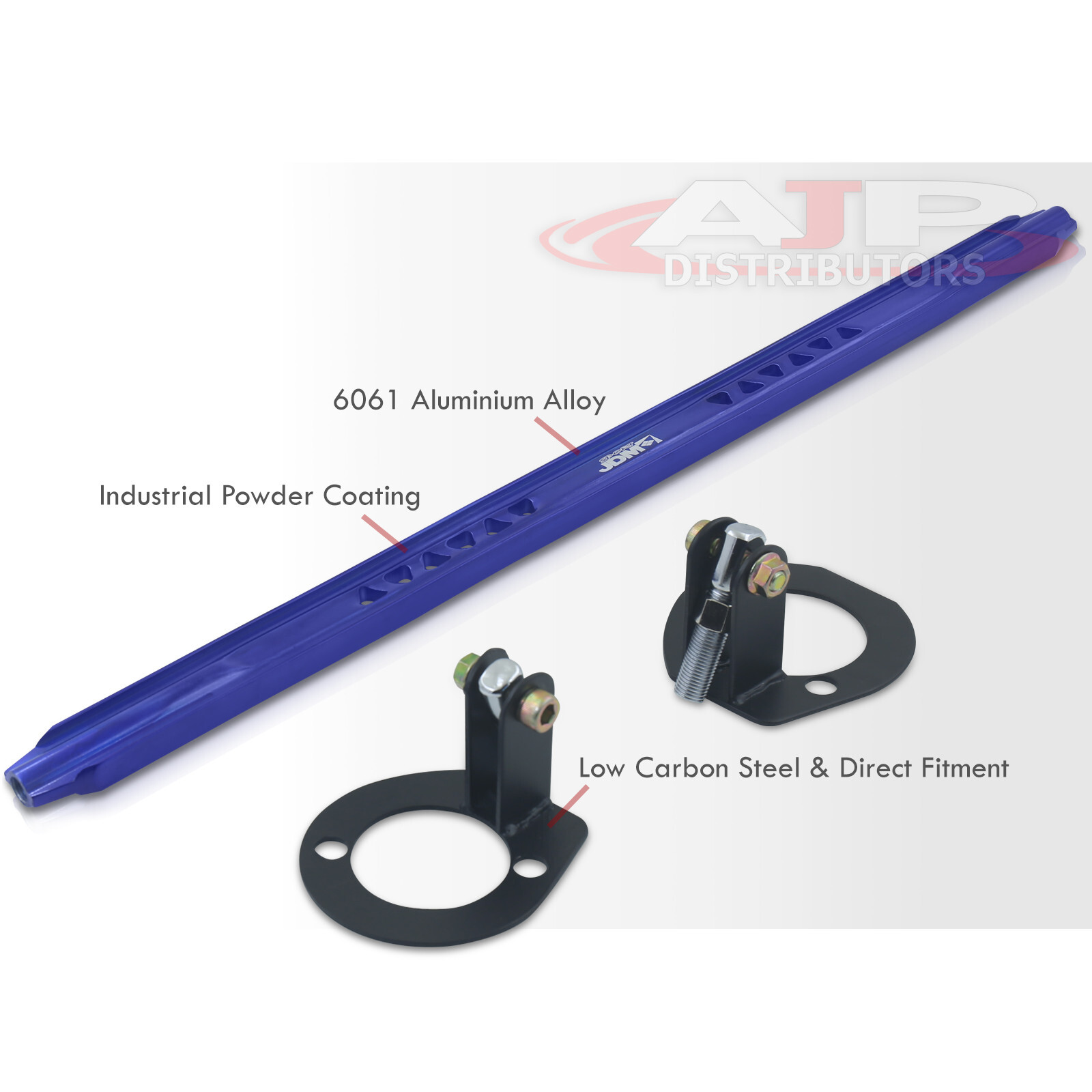 Rear Upper Suspension Strut Wide Bar Brace Blue For 1990-1996 Fairlady ...