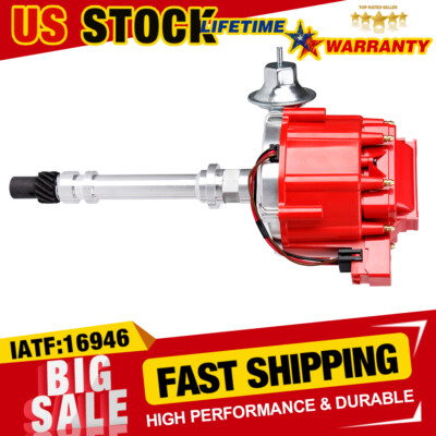 HEI DISTRIBUTOR MSD-8362 59107C FOR V8 GM SBC BBC 4Pin Module CHEVY ...