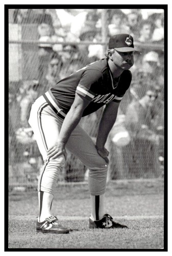 Steve Swisher (1986) Cleveland Indians Vintage Baseball Postcard PCCI ...