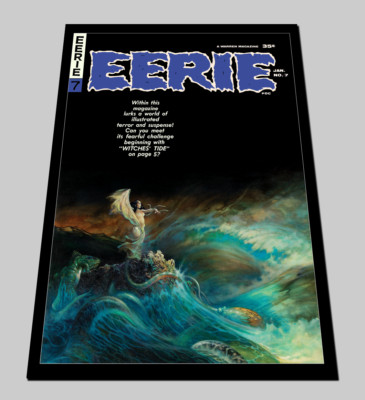 EERIE #7-Warren Magazine Cover 1967-18” X 24” Poster | eBay