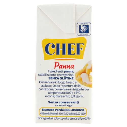 CHEF PANNA 200 ML 80025825 | eBay