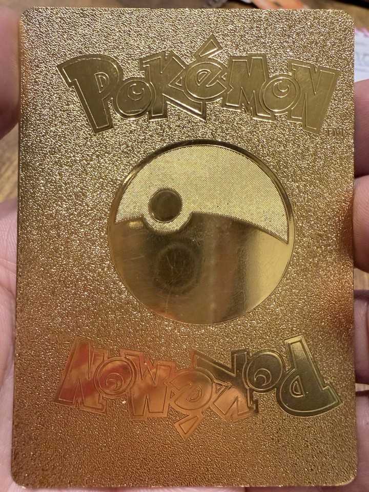 Charizard V Fire Dinosaur Evolution Gold Foil FanArt Pokémon Card LV ...