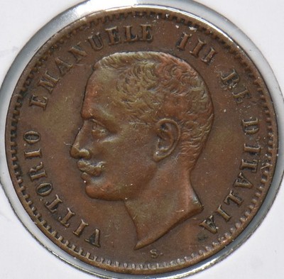 Italy 1903 2 Centesimi 901883 combine shipping | eBay