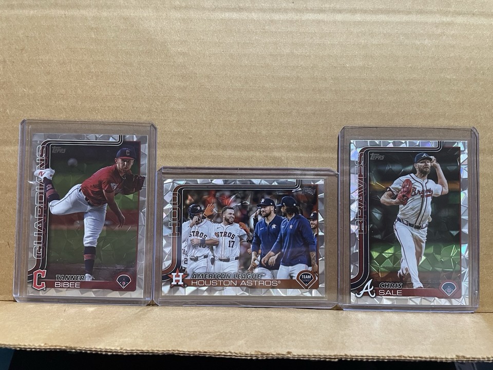 2025 Topps Series 1 Diamante Foil Parallel (3 Card Lot) | eBay