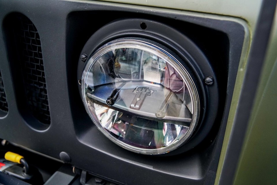 HUMVEE M998 LED HEADLIGHTS PAIR w Ring HUMMER H1 | eBay